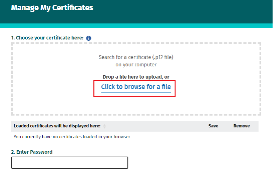 Load ROS Certificate – Windows – Relate Software